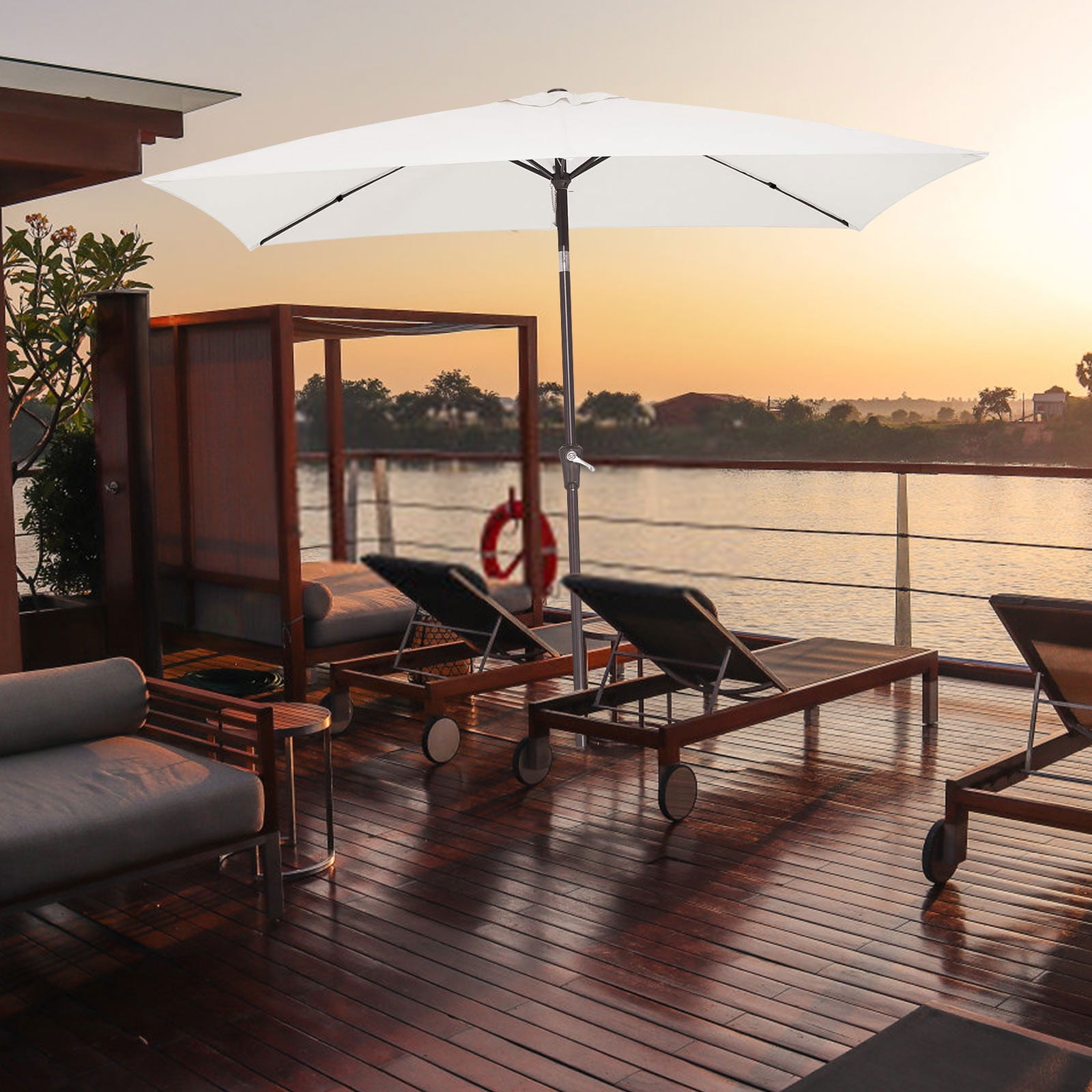 Click here for Eqwljwe Patio Umbrella Replacement Canopy patio Um... prices