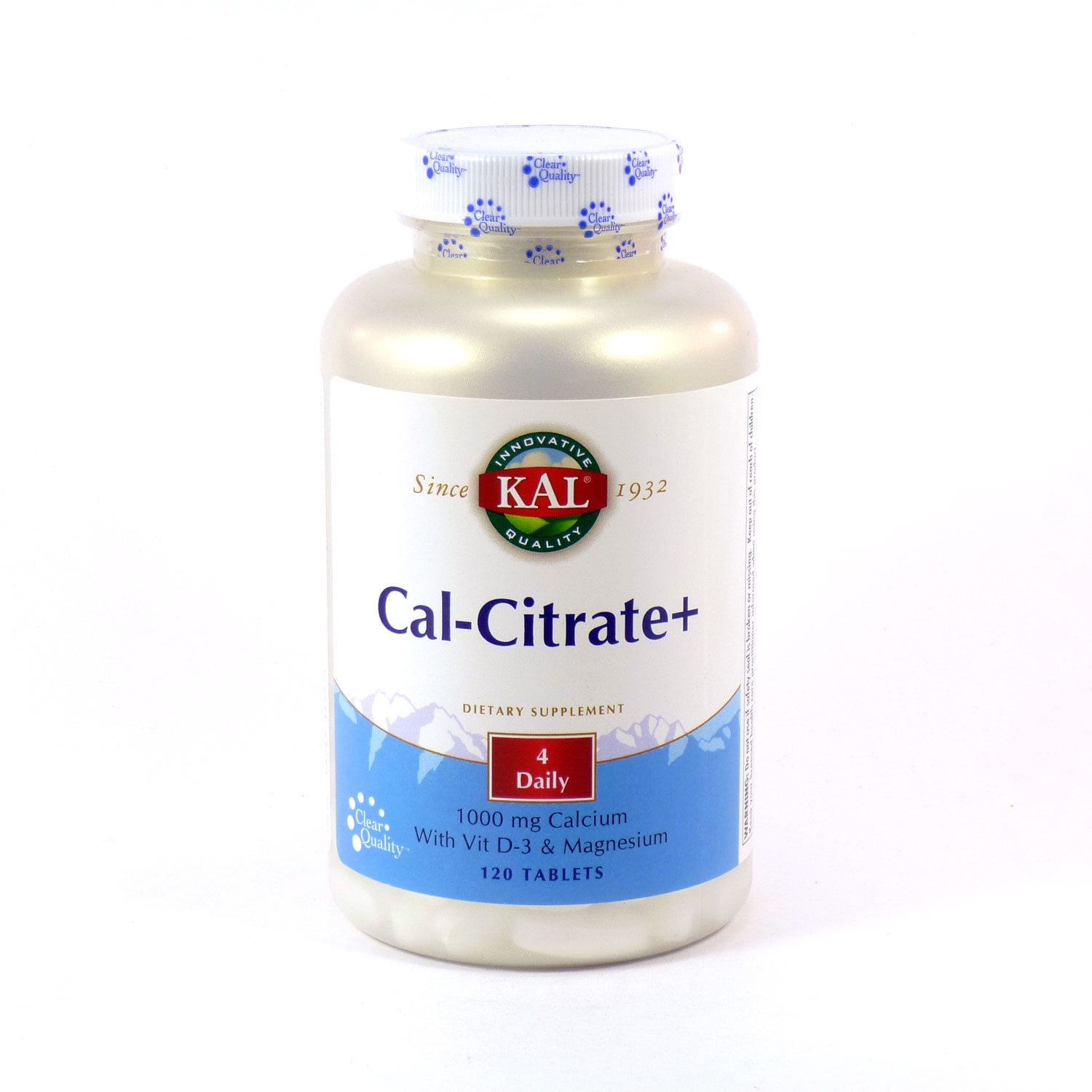 Cal-Citrate + by Kal - 120 Tablets - Walmart.com - Walmart.com