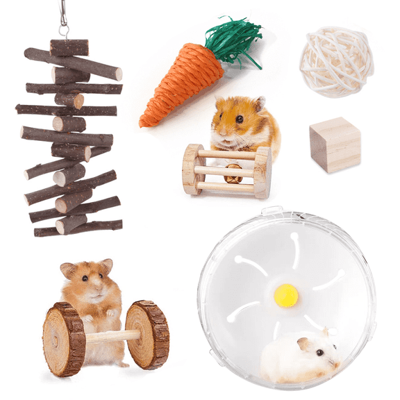 Petest Hamster Exercise Wheel, Silent Spinner Hamster Running Wheels ...