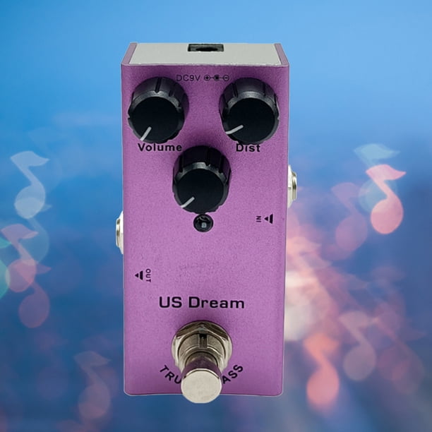 Clairlio Guitar Compressor Booster Electric Portable Guitar Pedal for ...
