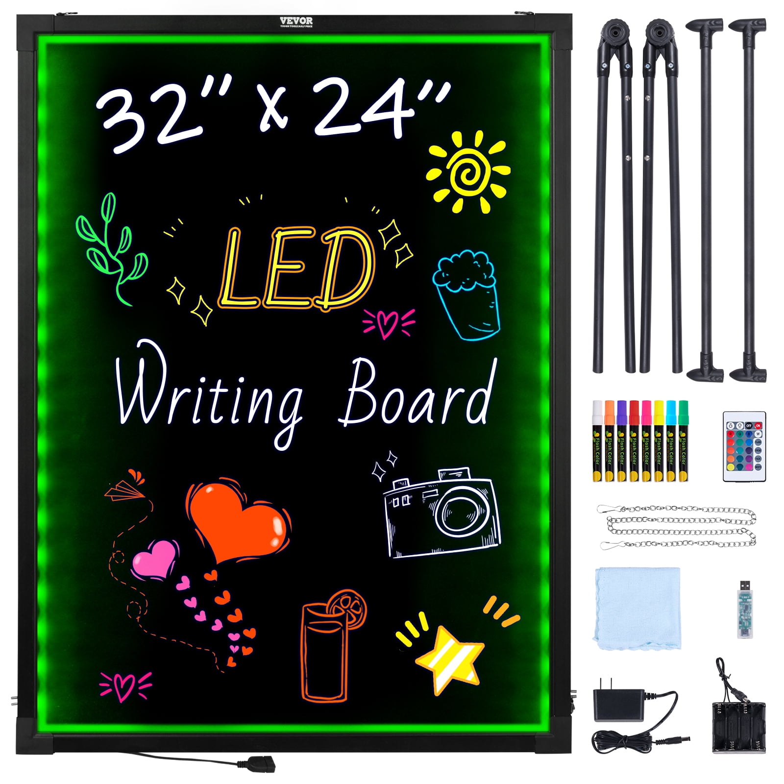 Click here for Vevor Led Message Writing Board  32X24 Illuminated... prices