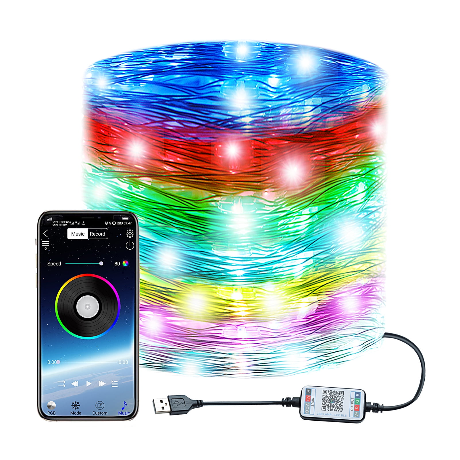 Click here for Amdohai Fairy String Light Copper Wire Blueteeth A... prices