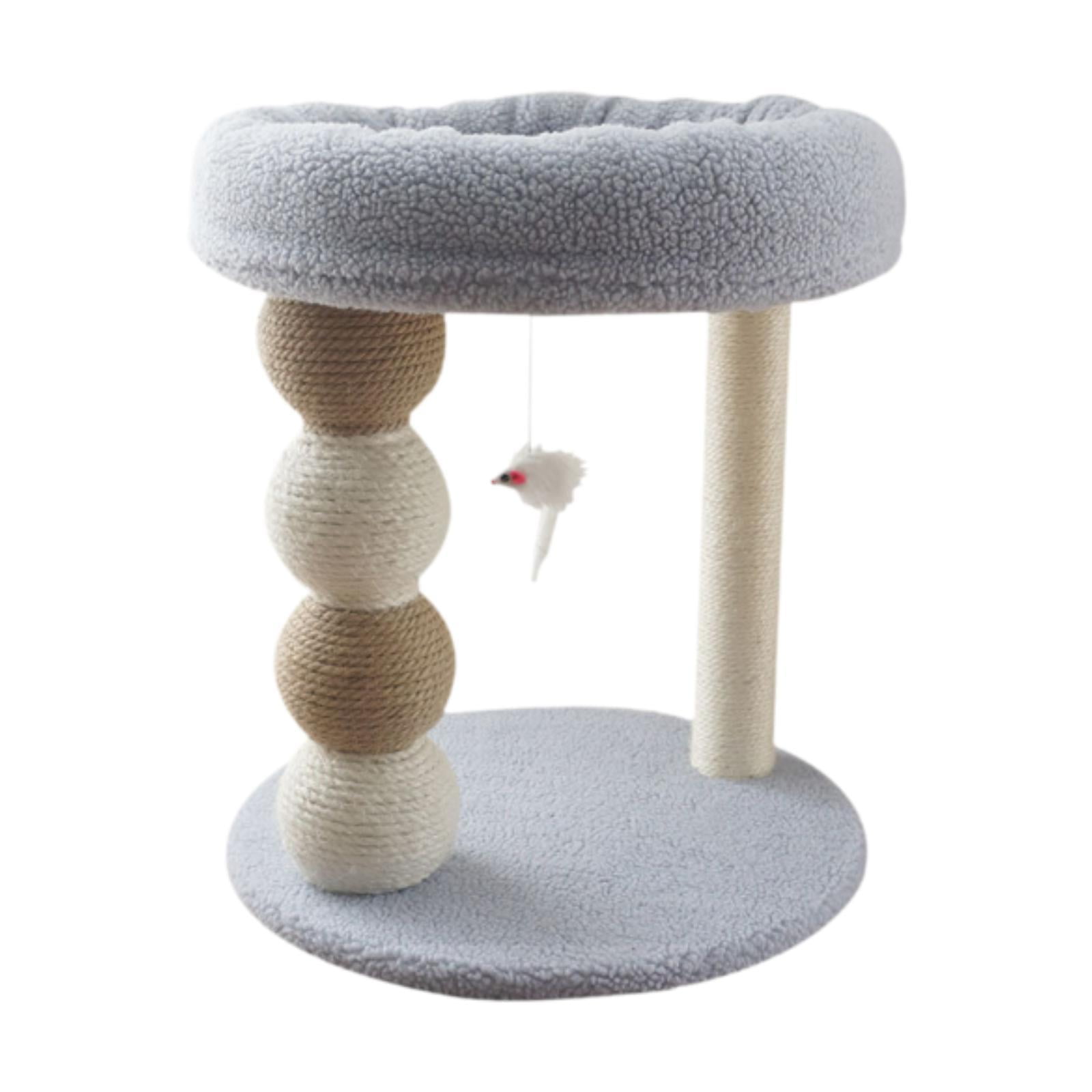 jinwen Cat Scratch Post for Small Cat Small Cat Tree Furniture with Toy ...