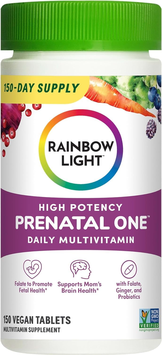 Multivitamínico prenatal Rainbow Light Prenatal One 150 comprimidos ...
