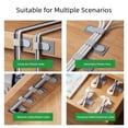1Set Flexible Cable Organizers Ties Releasable Cord Ties Wire Fastener ...