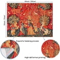 Animal Tapestry European Royal Princess Tapestrys Medieval Bohemian ...
