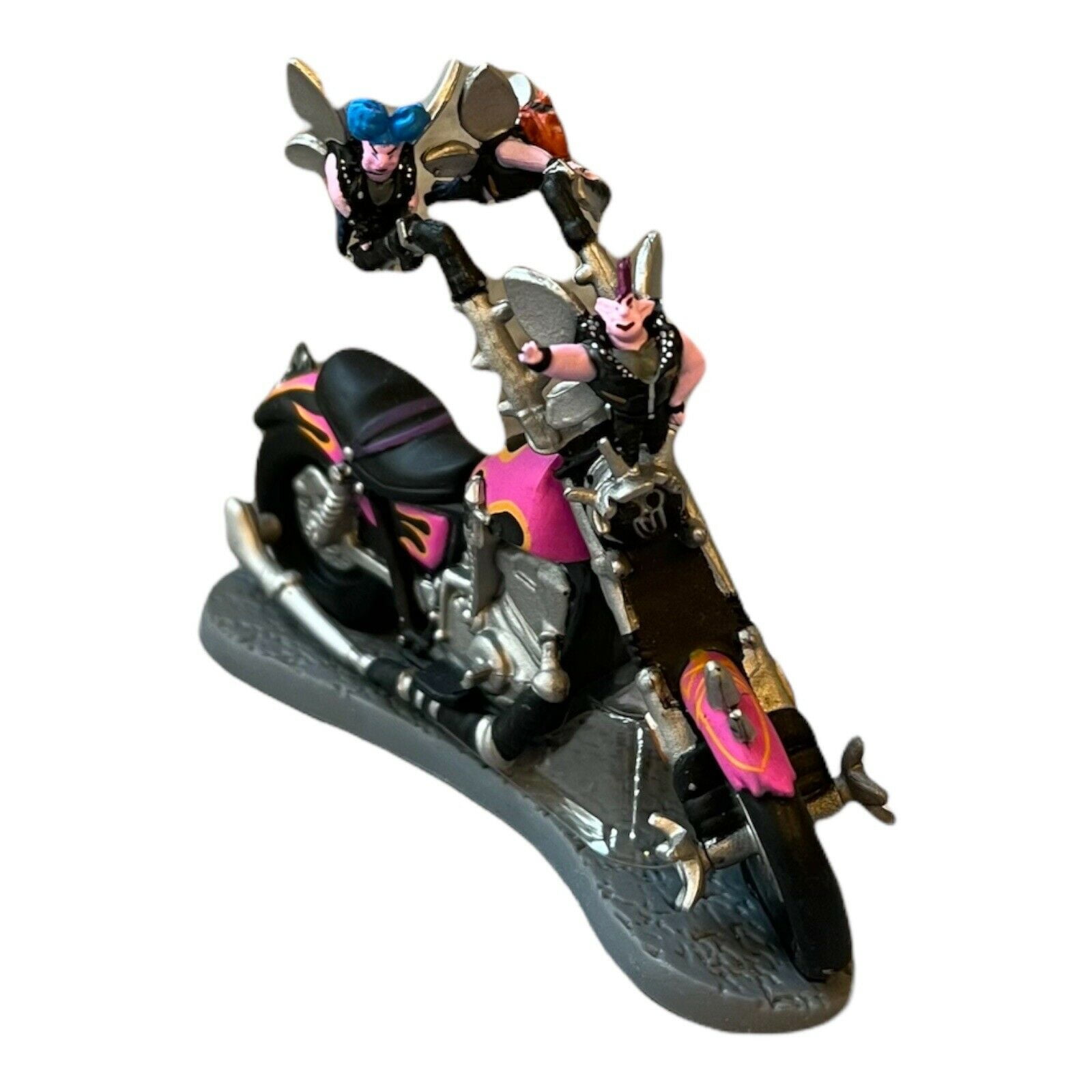 Onward Spirits On Motorcycle 4” Pvc Cake Topper Figure Figurine Pixar ...