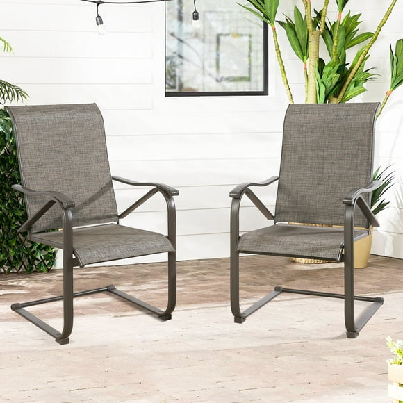 C Spring Patio Chairs