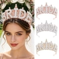 Bride Crowns Elegant Headbands Wedding Hair Accessories Crystal ...