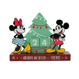Disney, Mickey and Minnie, Countdown to Christmas Calendar, Green ...