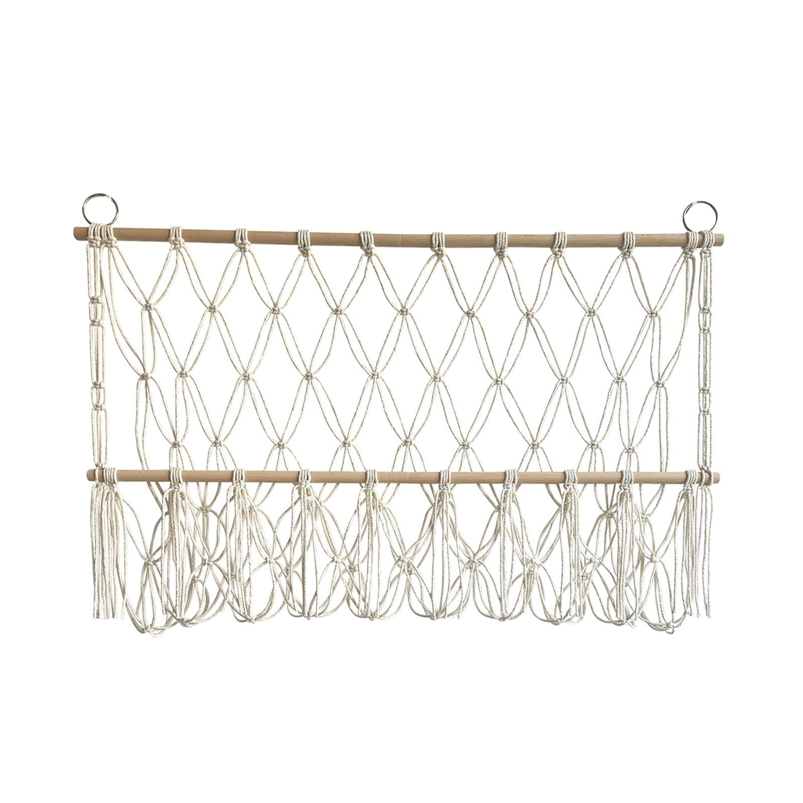 Click here for Lipstore Wall Hanging Net Plush Toy Net Handwoven... prices