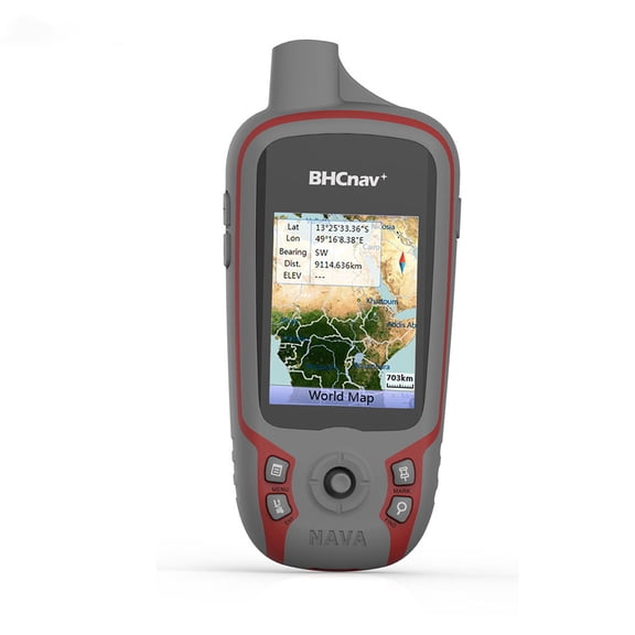 Digital GPS Altimeter Rechargeable IPX4 Waterproof Handheld GPS Digital ...