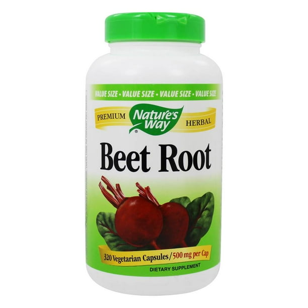 Nature's Way - Beet Root 1000 mg. - 320 Vegetarian Capsules - Walmart.ca
