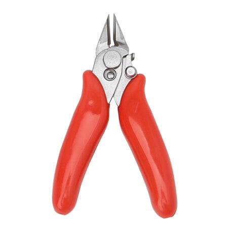 Diagonal Pliers 3.5 Inch Mini Wire Cutter Small Soft Cutting Electronic ...