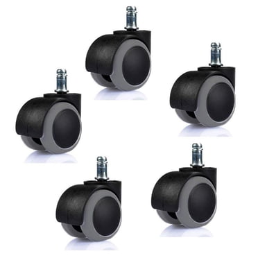Set Of 4 Plastic Caster Wheels 3 Drawer Cart Office Storage Sterilite ...
