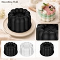 Bloom Ring Bubble Mousse Silicone Mold, Round Geometric Cake Pan for ...