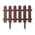 Orangide Yard Fences High Low Style Small Mini Garden Fence Residential ...