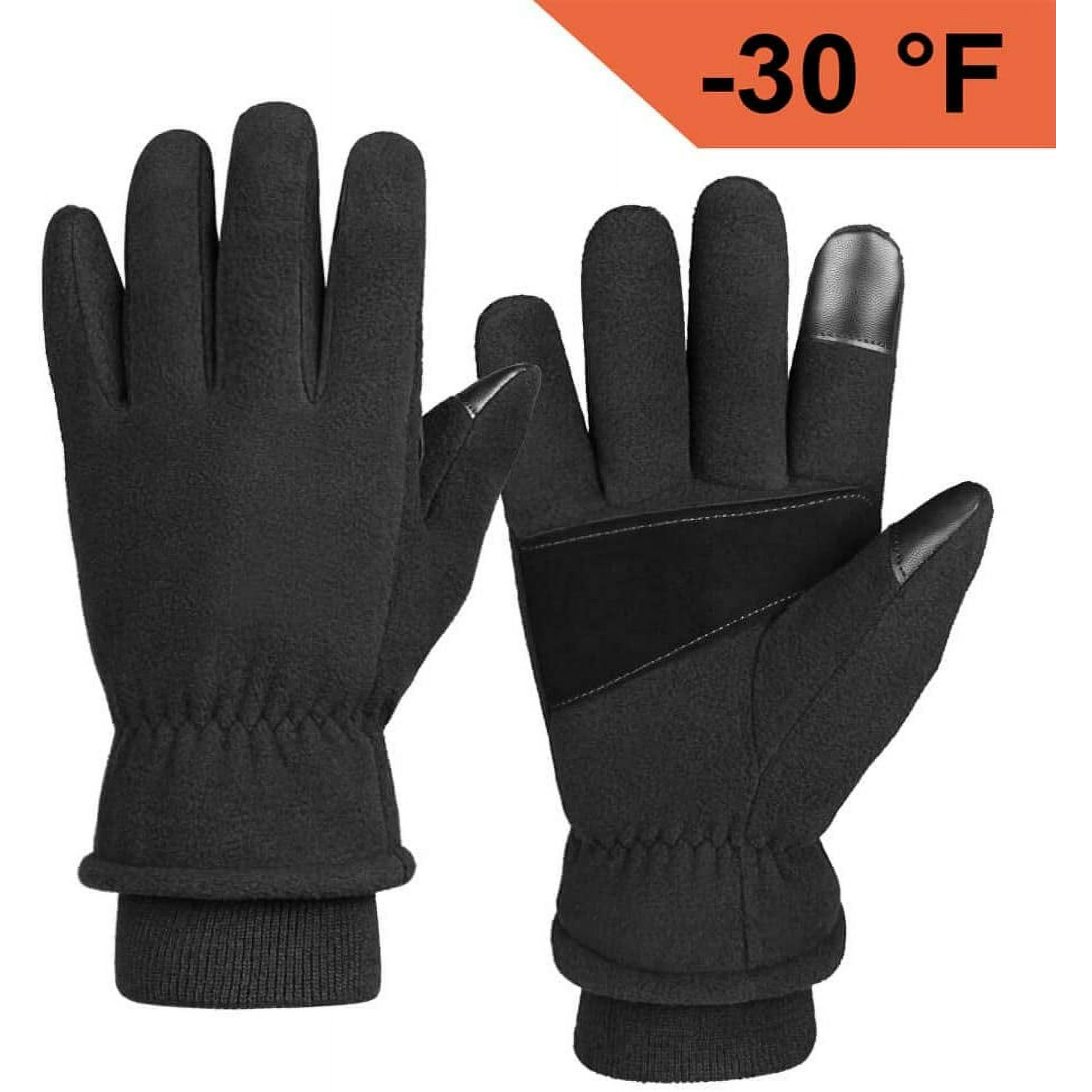 Click here for Chlua Winter Gloves Deerskin Leather Lining Warm F... prices