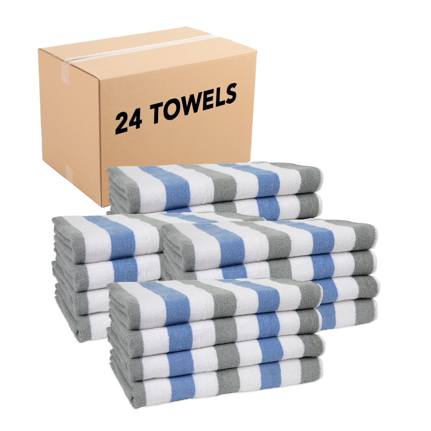 Arkwright Cabo Beach Towels - Large Ringspun Cotton Pool Towel - 30 x ...