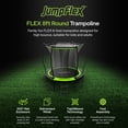 Jumpflex FLEX 8' Round Trampoline, Outdoor Play Equipment with PROJAM ...