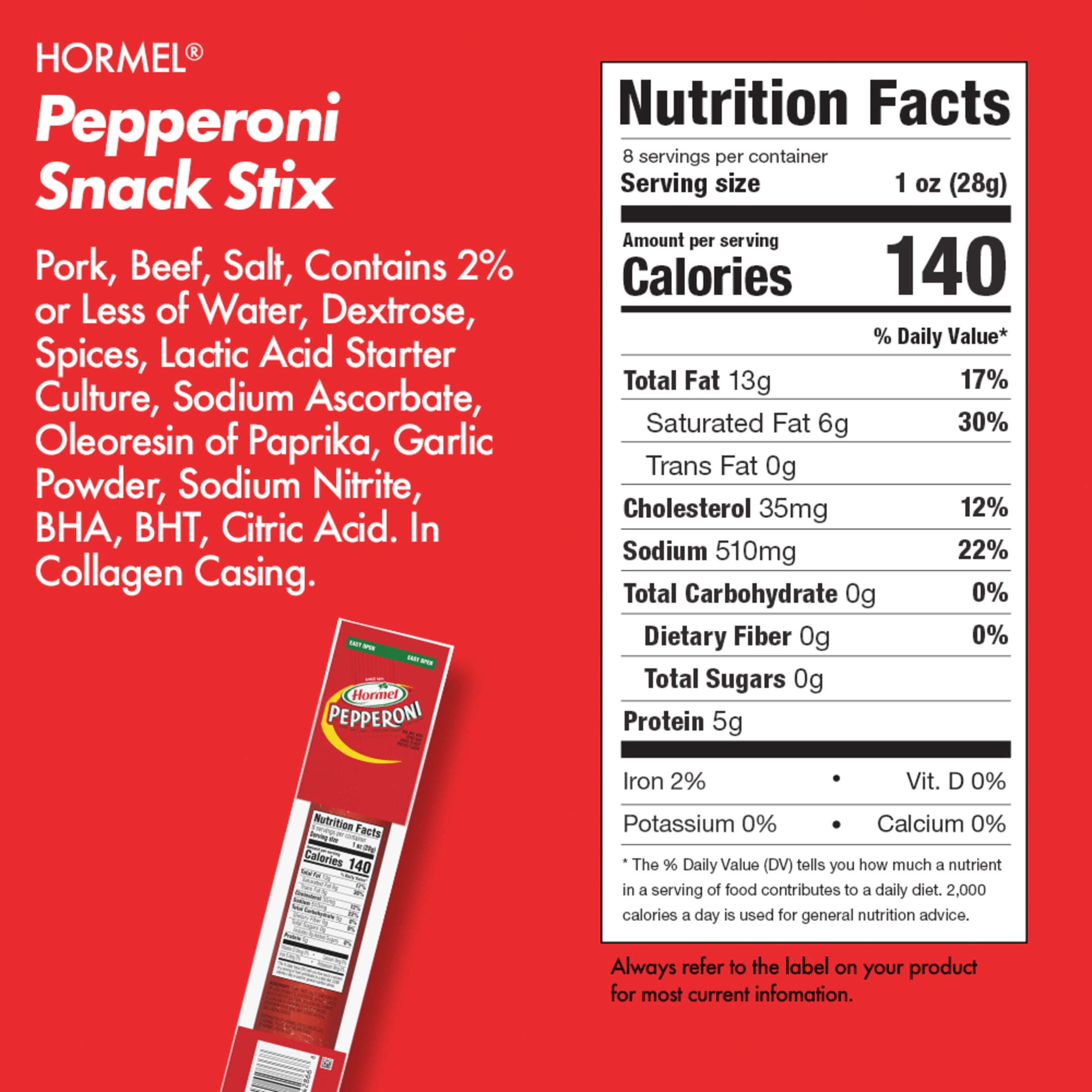 Hormel Pepperoni Stick