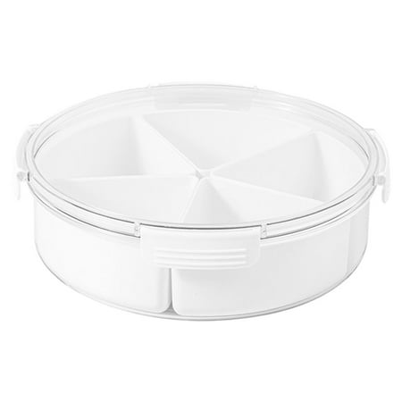 Multi-compartment Serving Tray Set with Lid Versatile Food Storage ...