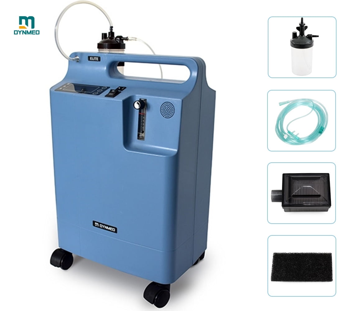 Concentrador De Oxígeno 5 Litros Con Nebulizador Dynmed Uso Medico ...