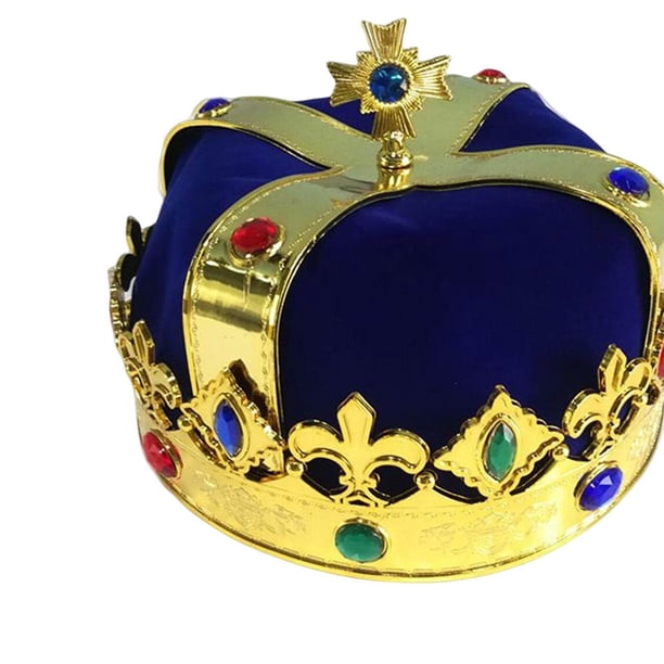 fastboy Royal King Crown Hat Theme Party Prop King Prince Crown for ...