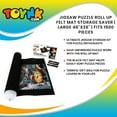 Jigsaw Puzzle Roll Up Felt Mat Storage Saver | Large 46"x26" | Fits ...