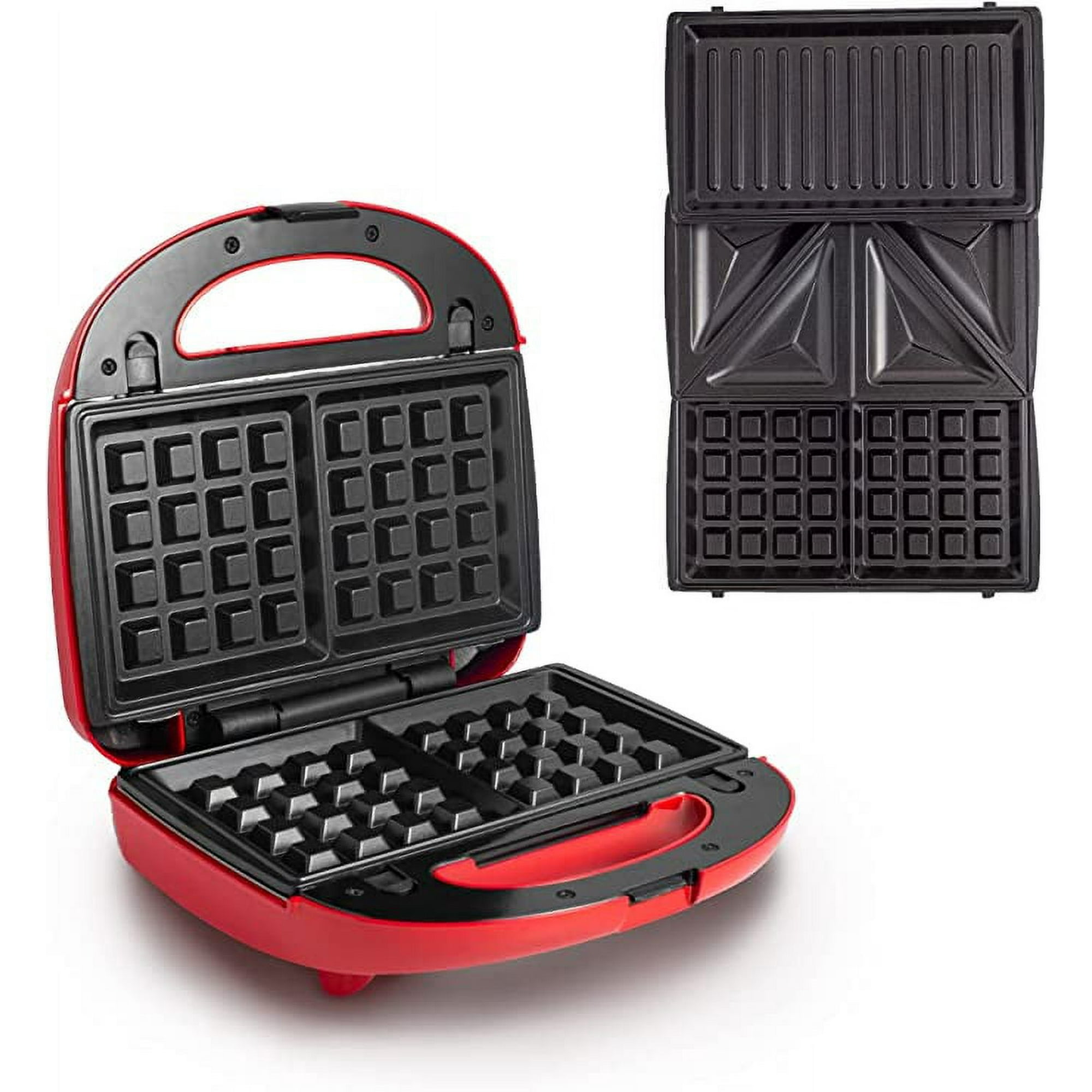 Click here for Jinsinto Waffle Maker - Croque Monsieur 3 In 1 Dev... prices
