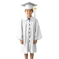 VOUZZA Kids Graduation Dress Set Academic Cap and Gown Suit for ...