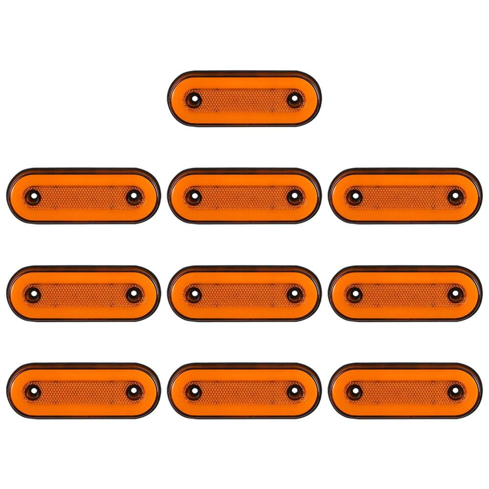 Click here for Wmool 12v-24v Clearance Side Marker Light Amber Re... prices