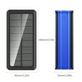 80000mAh Solar Power Bank, 30W Fast Charging, 5 Outputs 2 Inputs, LED ...