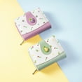 Compact Wallets for Women Bifold Clutch Pu1eatherPurses Ladies Card ...