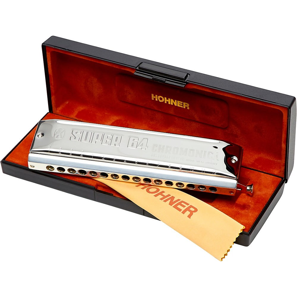 HOHNER SUPER 64 Chromonica GOLD 7583/64