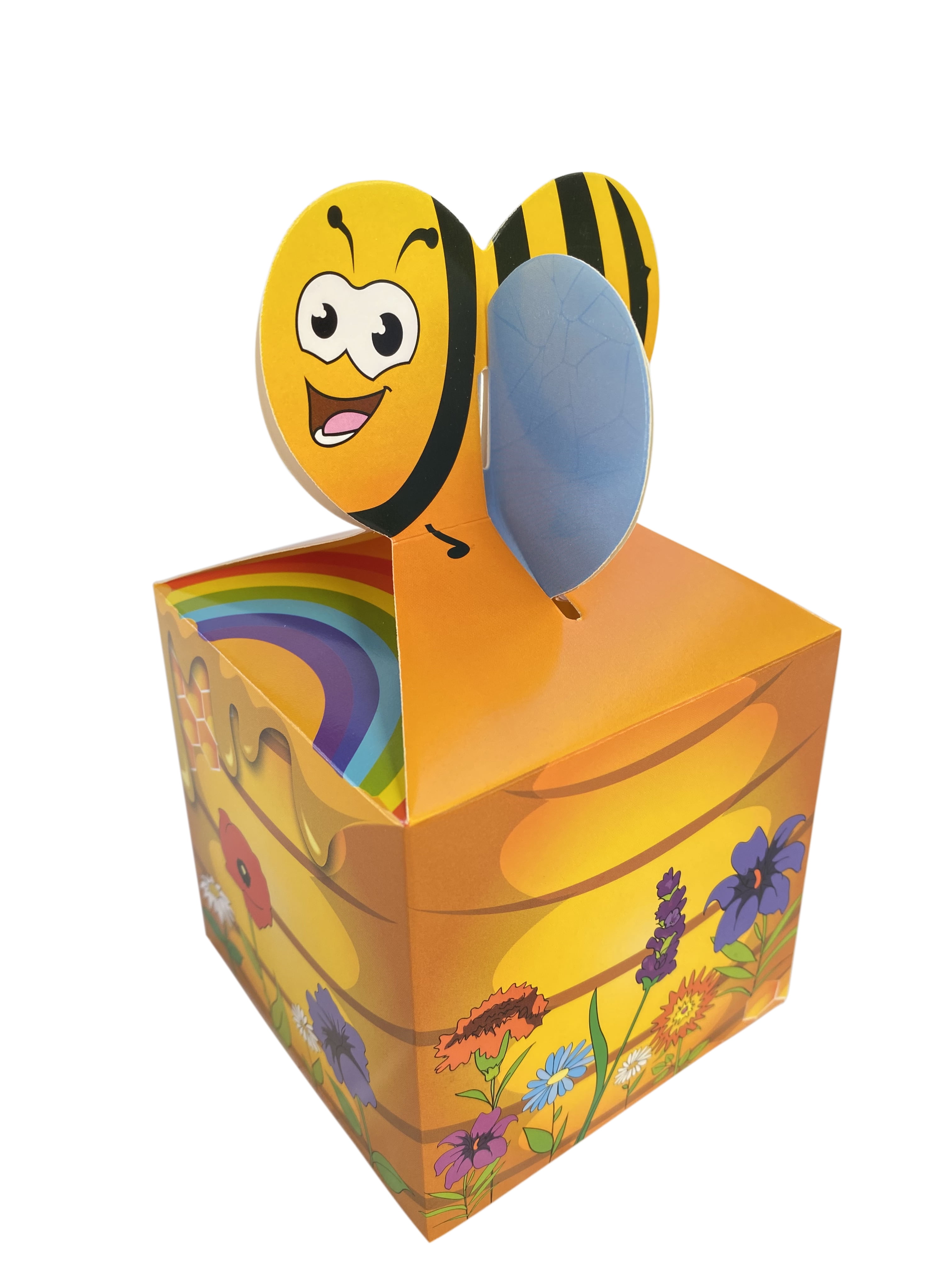 Jayd Products, Bee Party Favor Boxes (12 count), Honeycomb Bee Boxes ...