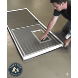 Ideal Pet Products Screen Guard Pet Door Medium White - Walmart.com