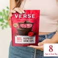 Verse 90% Ultra Dark Chocolate Raspberry Cups (4 Pack) – Ultra High ...