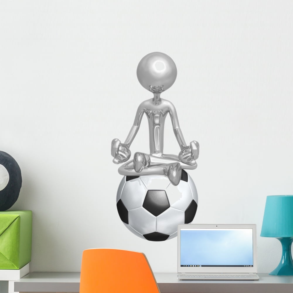 Soccer Football Guru Wall Decal by Wallmonkeys Peel and Stick Graphic ...