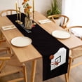 Basketball Table Runner 90 Inches Long Farmhouse Dress Scarves, Modern ...