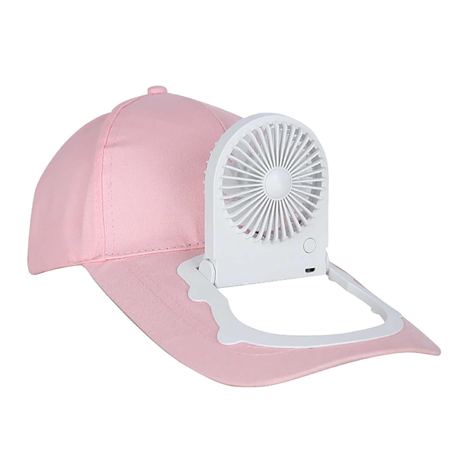 Felirenzacia Cap With Fan USB Rechargeable Adjustable Speed Fan ...