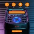 FanFun Large Bluetooth Speaker with Microphone, Party Speaker with ...