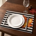 4Pcs Placemats with Pumpkin and Maple Leaf Prints,18 x 11.81 Inch Heat ...