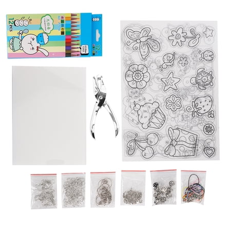 Shrink Art Paper Shrink Film Set Heat Shrinkable DIY Color Manual ...