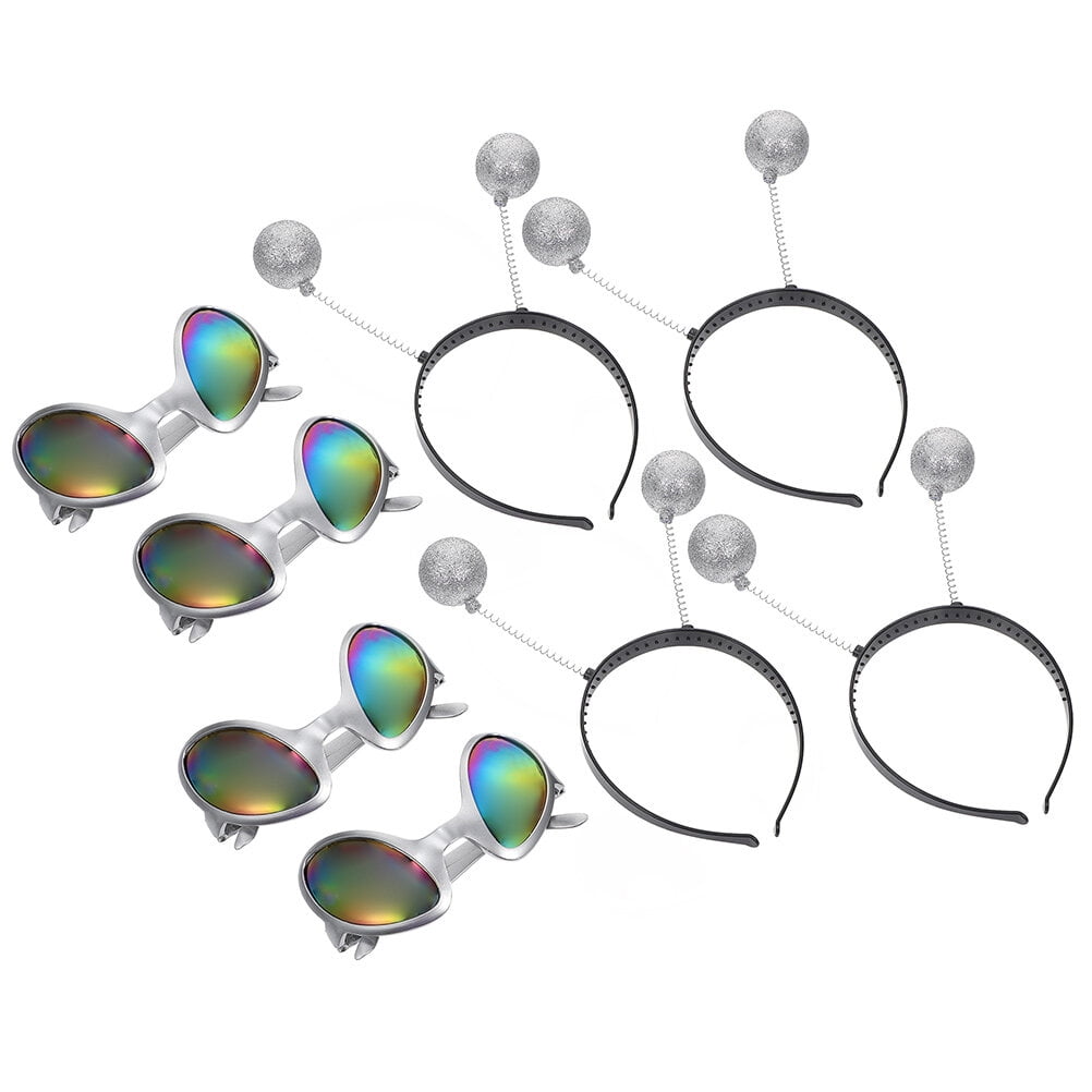 Alien headband 1 Set of Funny Alien Headbands Festival Party Glasses ...