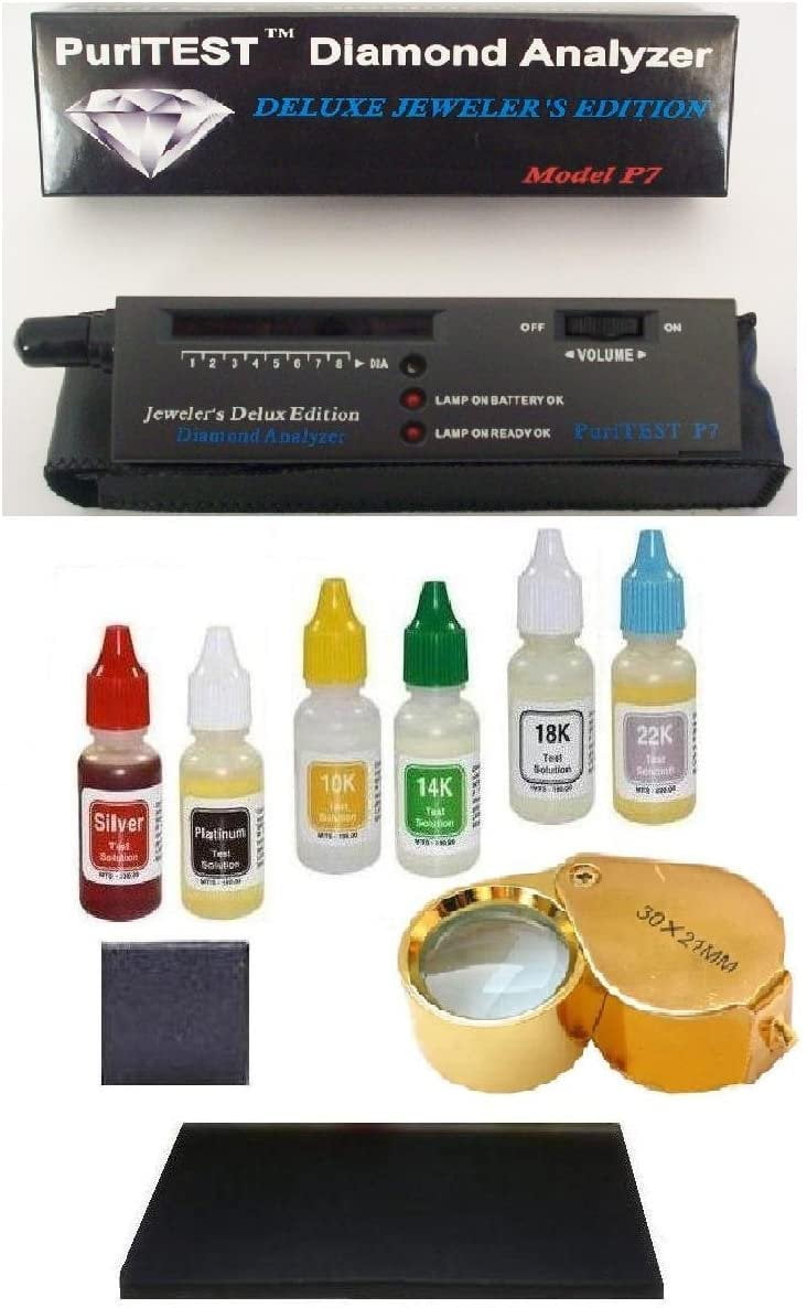 PuriTest Purity Pack for Testing Diamonds Gold Silver Platinum ...