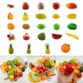 TINYSOME Fake Fruit Simulation Fruit Props Photography Props, 25 Kind ...