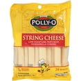 Polly-O Mozzarella String Cheese Sticks 24 Ct Individually Wrapped ...