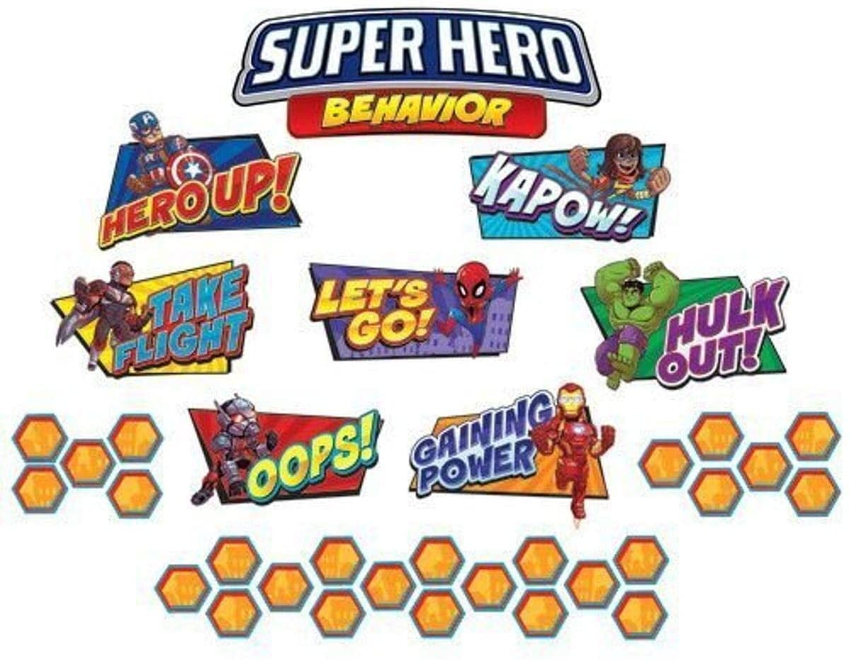 Eureka Back to School Marvel Superhero Adventure 'Behavior' Mini ...