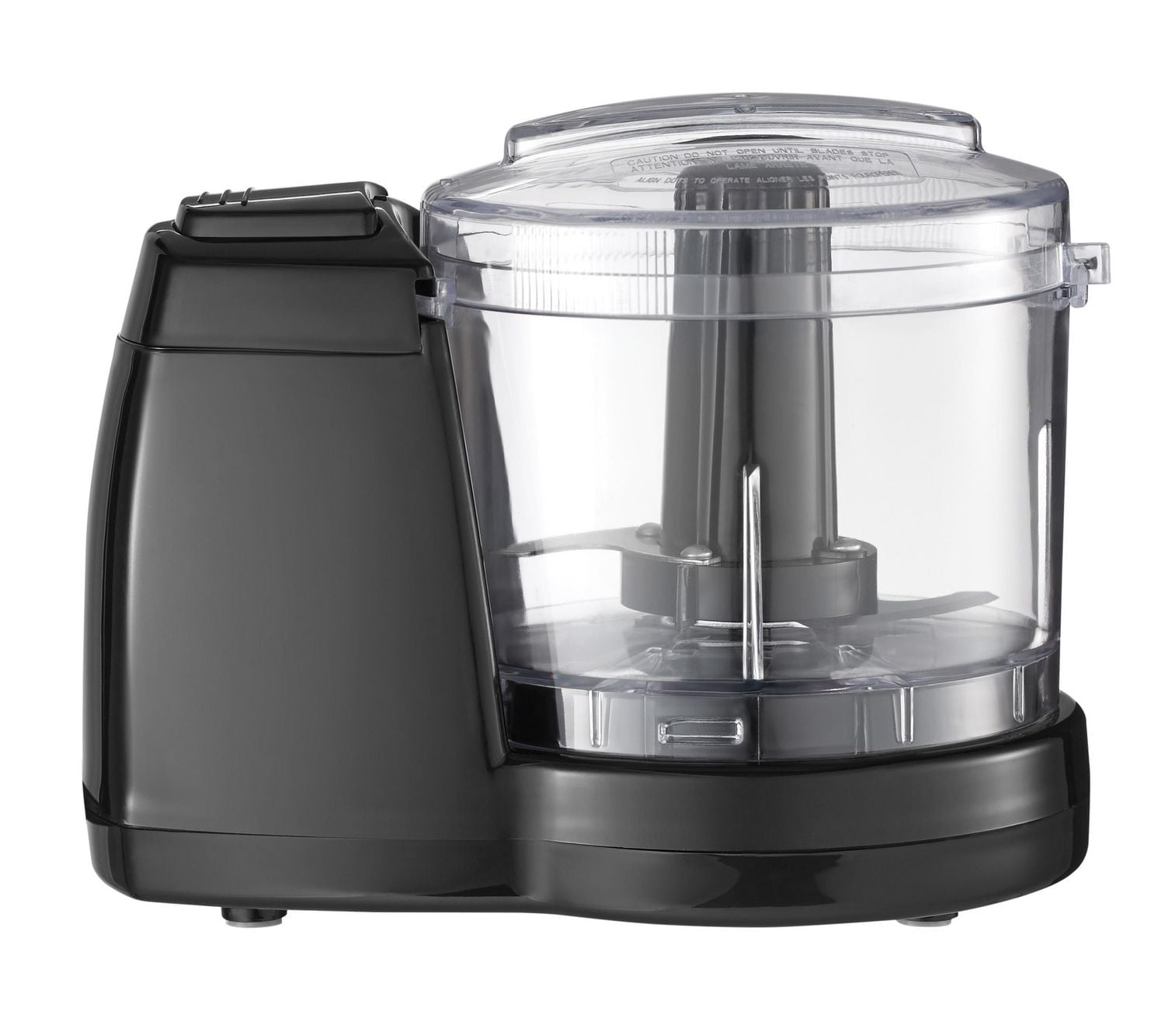 Mainstays 1.5 Cup, One-Touch Pulse , Mini Food Chopper, Black, Model ...